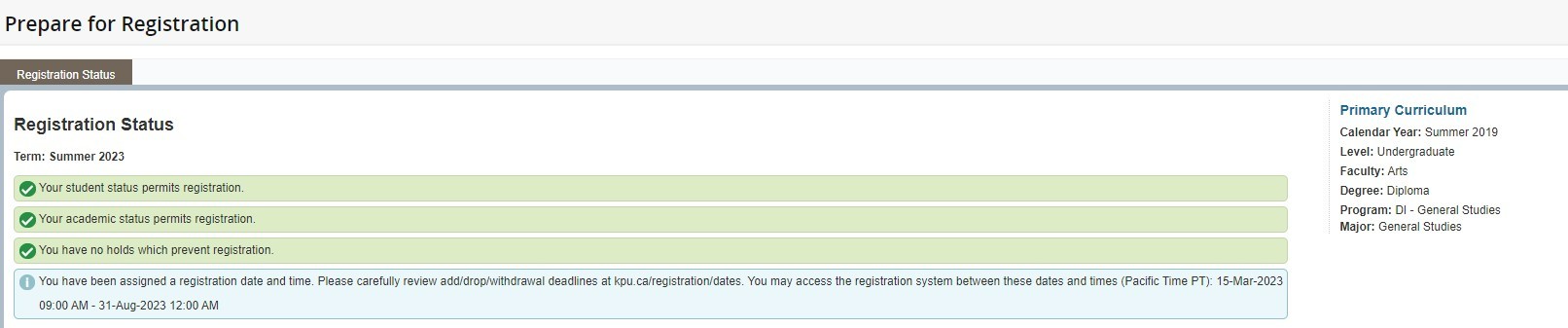 Prepare for Registration | KPU.ca - Kwantlen Polytechnic University